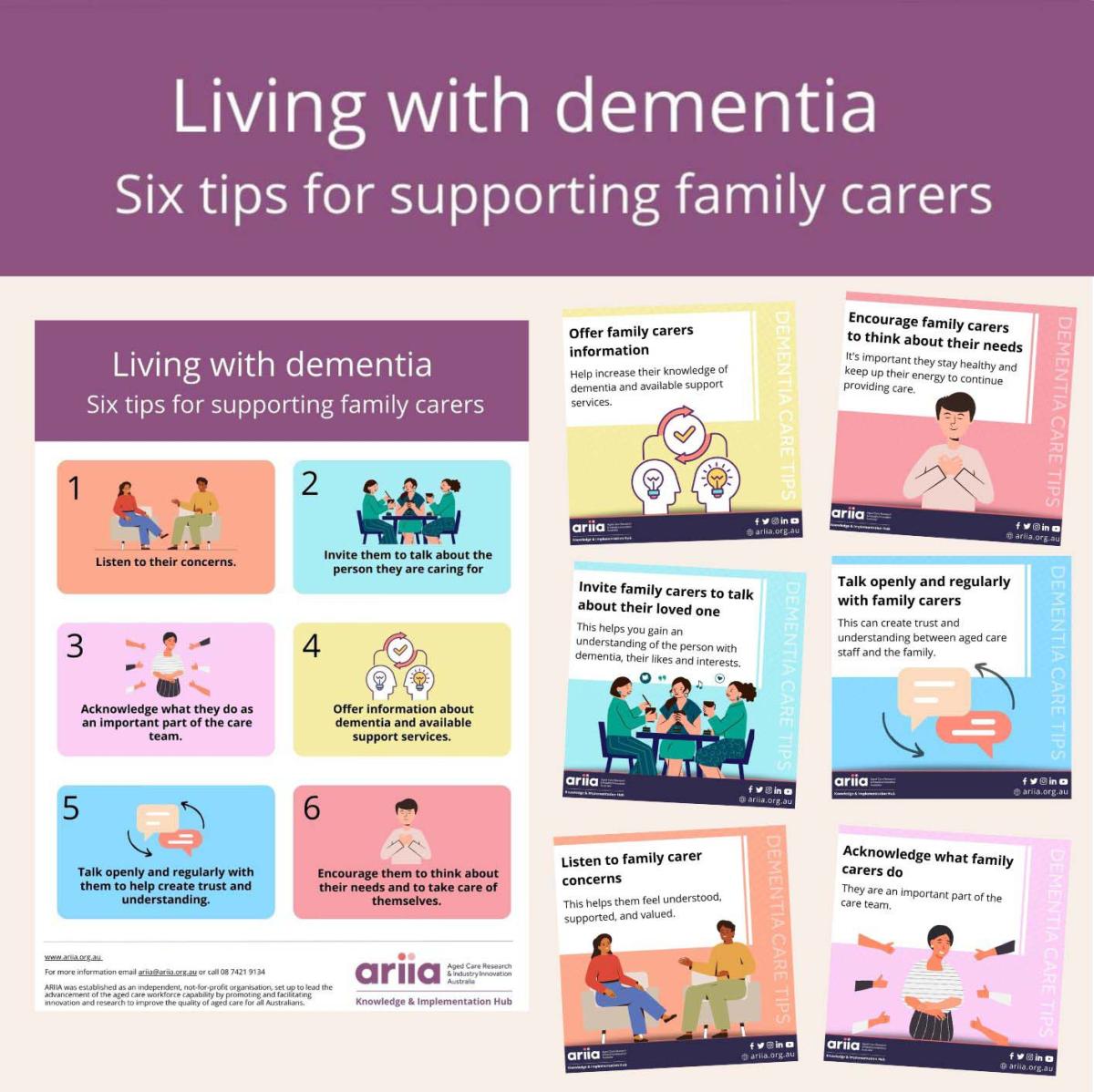 Living with dementia: Supporting family carers | ARIIA